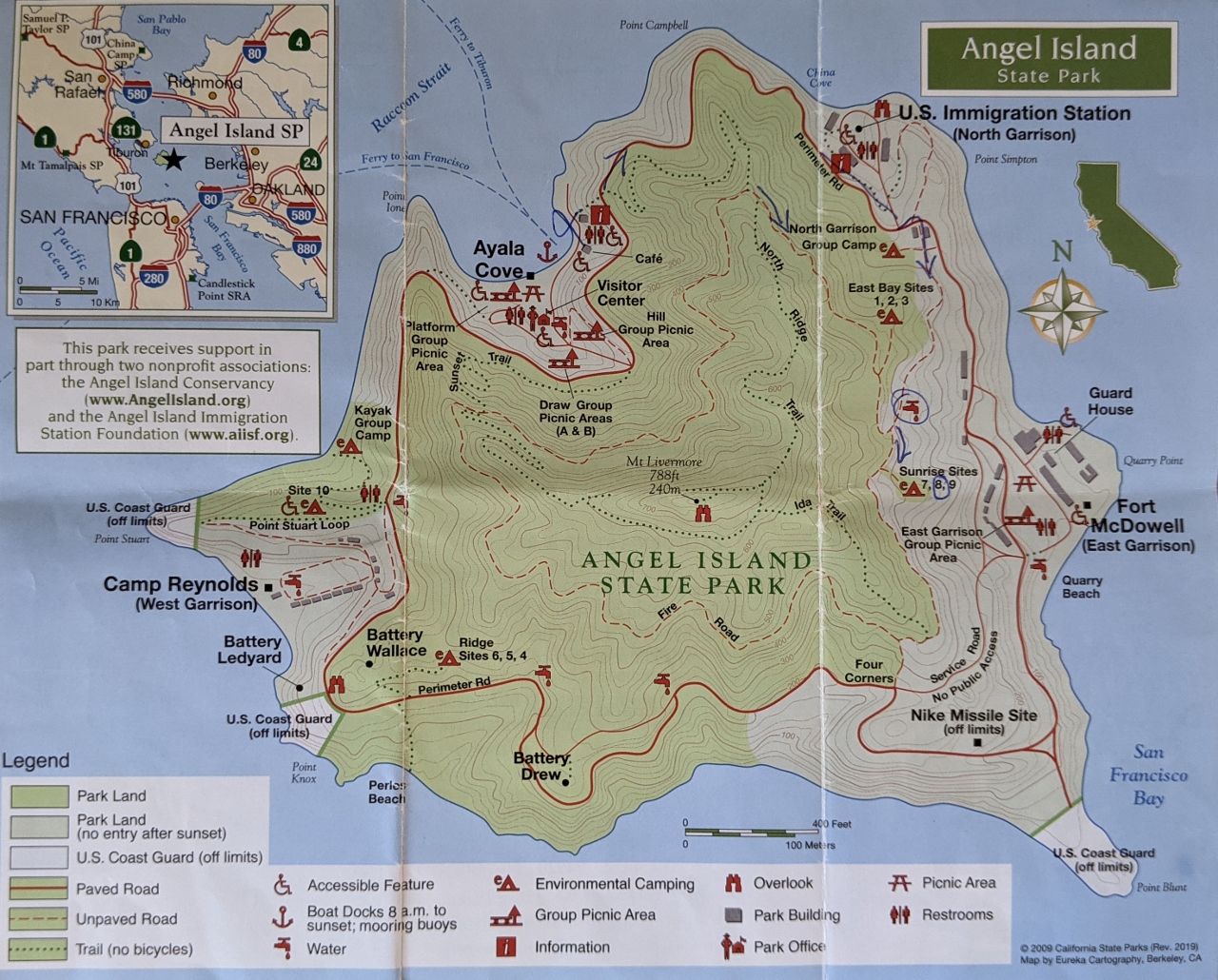 Easy Backpacking Trip to Angel Island | Inga's Adventures